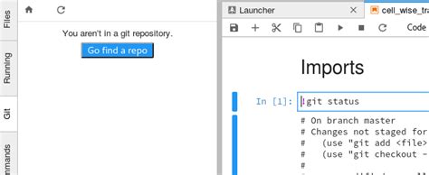 Git Repository Not Recognized Issue Jupyterlab Jupyterlab Git GitHub