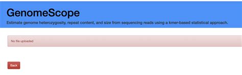 Error While Using Genomescope · Issue 110 · Schatzlabgenomescope · Github