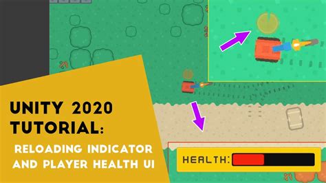 Reload Cooldown Indicator And Health Ui In Unity 2d Tank Game Tutorial P14 Youtube