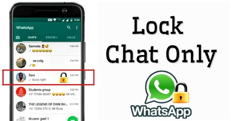 Whatsapp Chat Lock