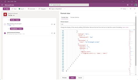 How To Create A To Do List Using SharePoint And Microsoft Lists View Formatting Part 2 HANDS