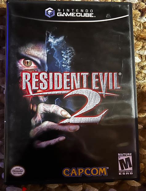 Resident Evil 2 Item Box And Manual Gamecube