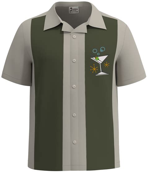 Vintage Bowling Shirts The Atomic Martini Retro Date Night Bowling