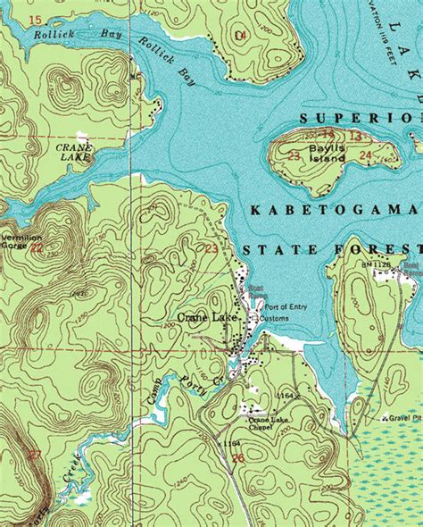 Crane Lake Minnesota Map Oconto County Plat Map