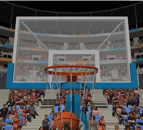 c unity3d interactive cloth basketball net falling apart though not