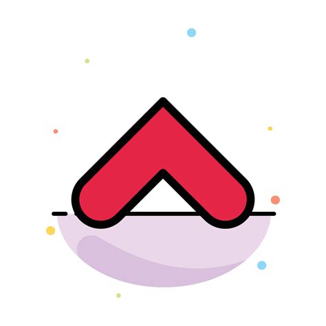 Arrow Arrows Up Sign Abstract Flat Color Icon Template 13287133 Vector Art At Vecteezy