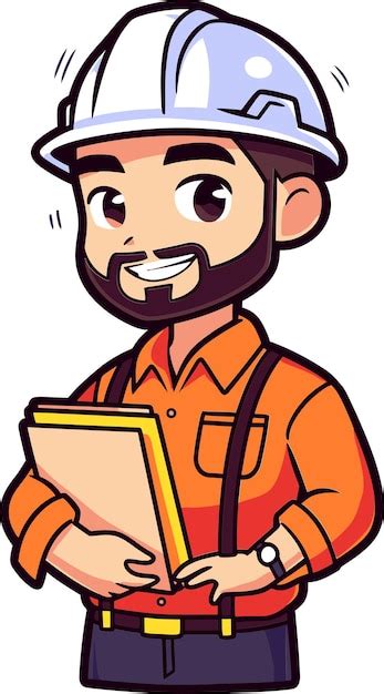 Engineer Prototyping Green Solutions Vector Illustration Premium Ai