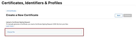 Apple Push Certificate