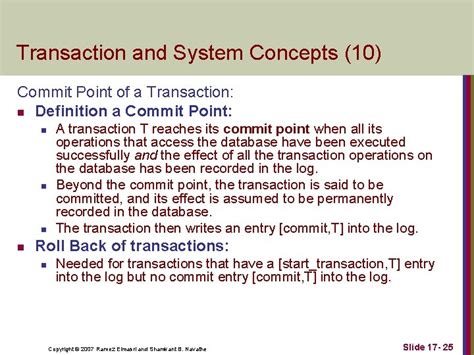 Chapter 3 Introduction To Transaction Processing Concepts And