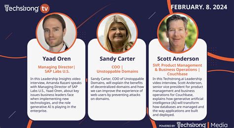 Josh Stephens Archives Techstrong Tv