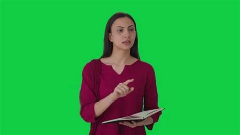 Indian Female Teacher Teaching In Class Stock Video Pond