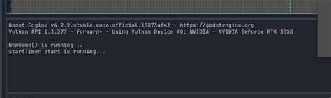 Make Your First D Game The Main Game Scene Section Mobs Do Not Spawn In C Help Godot Forum