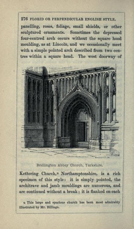 The Principles Of Gothic Ecclesiastical Archite Tekenen