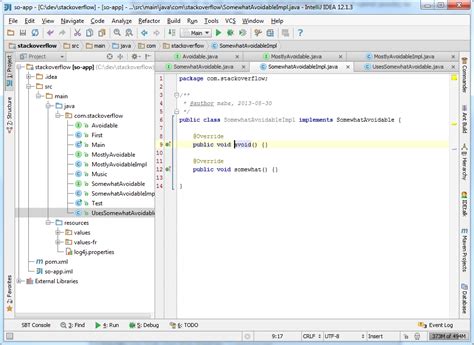 Eclipse Java Interface Inheritance Causes Ide Confusion Stack Overflow