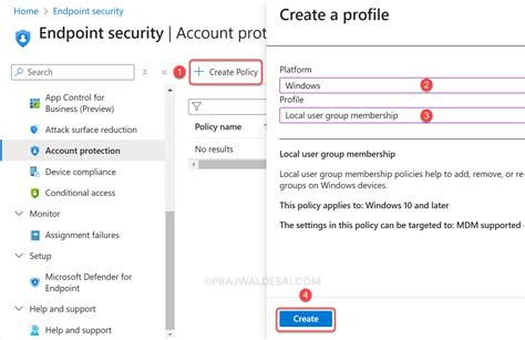 add a local user to admin group using intune step by step