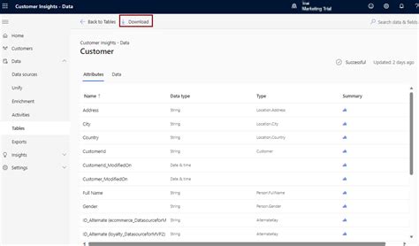 Troubleshoot Unification Output Tables Dynamics 365 Customer Insights