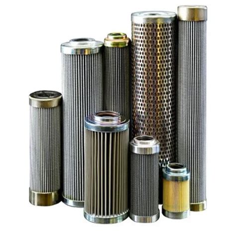 Bypass Hydraulic Oil Filter Element And Aluminum Filter Housing