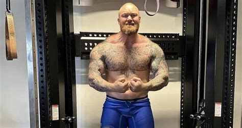 Hafthor Bjornsson Provides Update Following Stem Cell Injections To