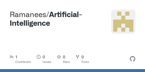 Github Ramaneesartificial Intelligence