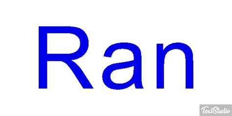 Ran Movie Animated  Logo Designs