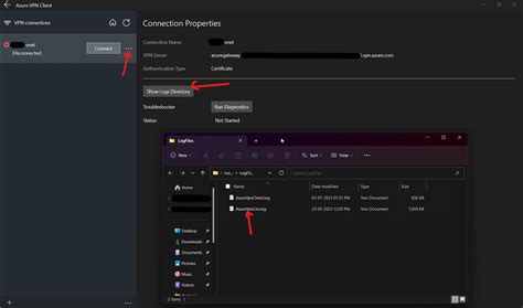 Verbose Logging In Azure Vpn Client Microsoft Qanda