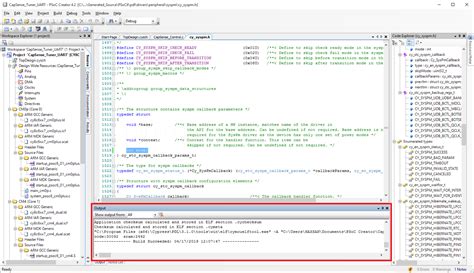 Psoc®︎ 6 Wifi Bt Pioneer Kit Capsense Tuner Using Cypress Psoc Creator Element14 Community