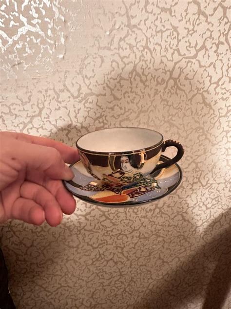 Японський тонкий фарфор кавовий набір — ціна 390 грн у каталозі Чашки