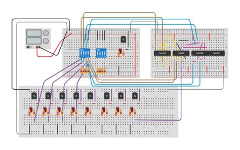 Circuit Design Tp 1 Exo1 E O Rosin Guillaume Tinkercad