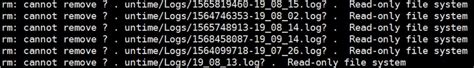 Linux系统变为只读出现提示read Only File System的解决办法linux Read Only File System