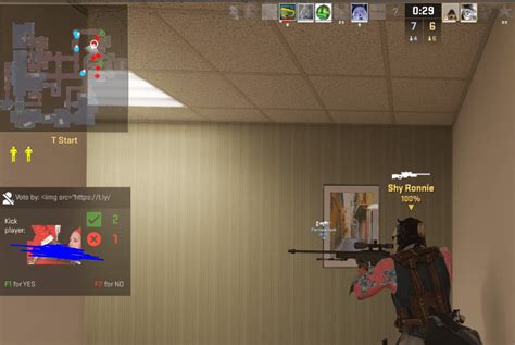 Crazy Bug Cs2 Recognizes An Imgur Link As A Steam Users Name And Shows P Rn During The