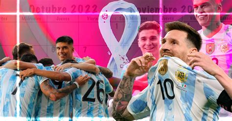 La Hoja De Ruta De La Selección Argentina Para El Mundial De Qatar 2022