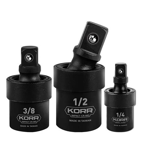 Buy Korrtools Kss007 3pc Impact Grade Universal Joint Swivel Socket Set