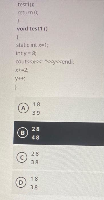Solved What Is The Output Of The Following Code Int Main