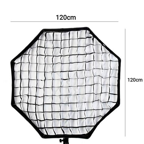 Softbox Octabox Para Iluminação 120cm Com Grid T Photo