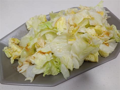 초간단 양상추 샐러드 레시피