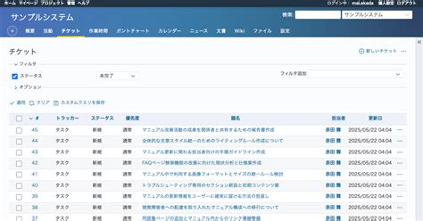 【機能改善】my Redmineのインストール済みテーマの文字サイズを大きくして読みやすさを改善 【公式】my Redmine Jp