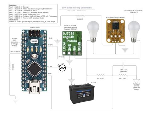 How To Use A 12v Battery To Power An Arduino Uno And 2 12v Lights Page 2 General Guidance