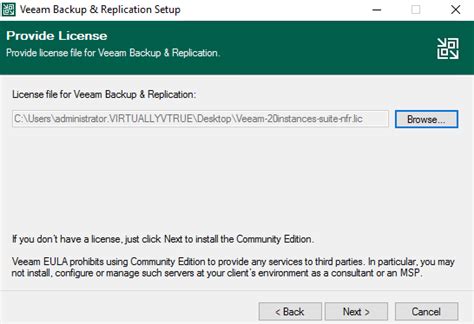 Step By Step Installing Veeam Backup Replication VirtuallyVTrue