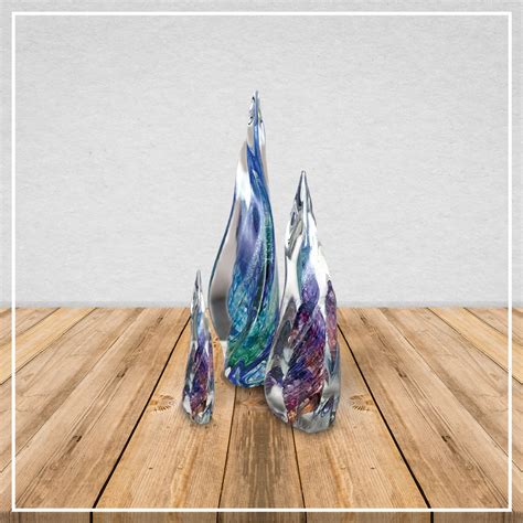 Medium Eternal Flame Glass Art Heartland Cremation And Burial Society