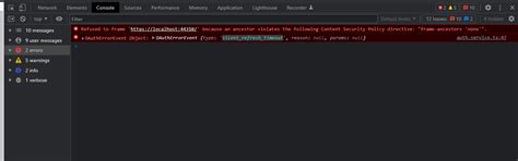 Getting Silentrefreshtimeout Right After Content Security Policy Violation For Frame