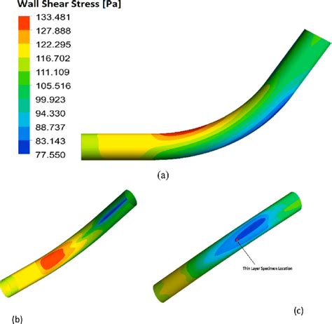 Wall Shear Stress Contour A Side View B Intrados B Extrados Of