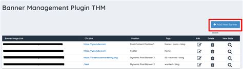 Banner Management Plugin Treehouse Developers