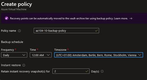Az Lab 10 Backup Virtual Machines Delete Vault E Lo Engineer Log Out