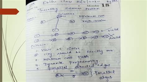 Lecture Travelling Salesman Problem Using Dp Pptx Technology And Computing