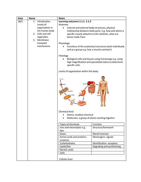 Biology 125 Notes Wks1 3 Warning Tt Undefined Function 32 Warning Tt Undefined Function