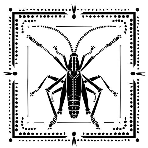 Premium Photo Grasshopper Cnc Cut Art With Legs And Antennae For