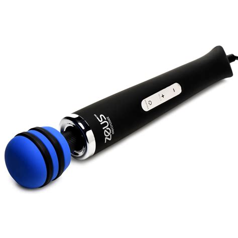 Zeus Blue Arc E Stim Vibrating Massage Wand Sex Toy Bondage Forced