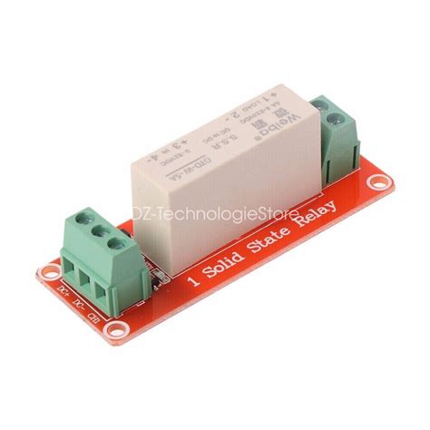 1 Channel SSR Solid State Relay High Low Trigger 5A Ubuy India