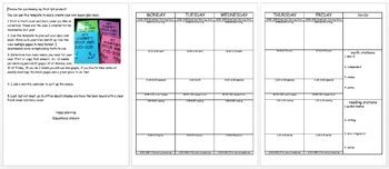 Planbook Template By EducationalUnicorn Teachers Pay Teachers