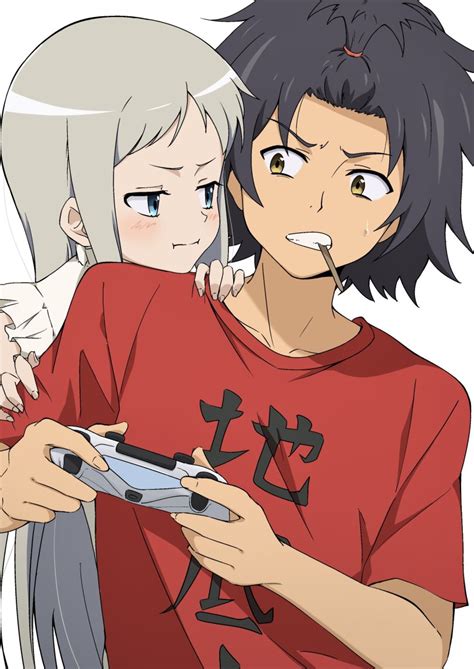 Sino24tsuki Honma Meiko Anohana Anime Fandoms Yadomi